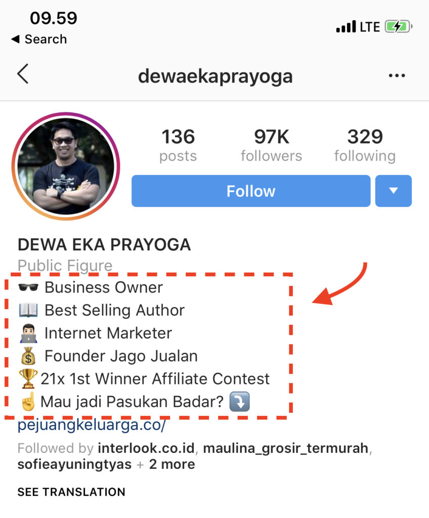 6 Cara Memaksimalkan Profile Bio Instagram Agar Keren dan Menarik ...